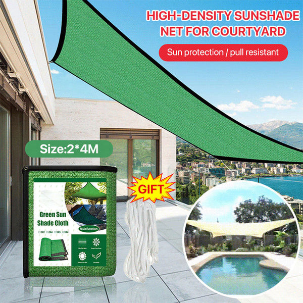 📢📢50% OFF !! ⏰Sun Shade Sail UV Block Rectangle Canopy – relaxrich