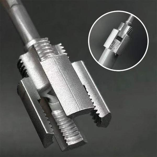 🔧 Double-action internal and external thread cutting tool! 3-minute th ...