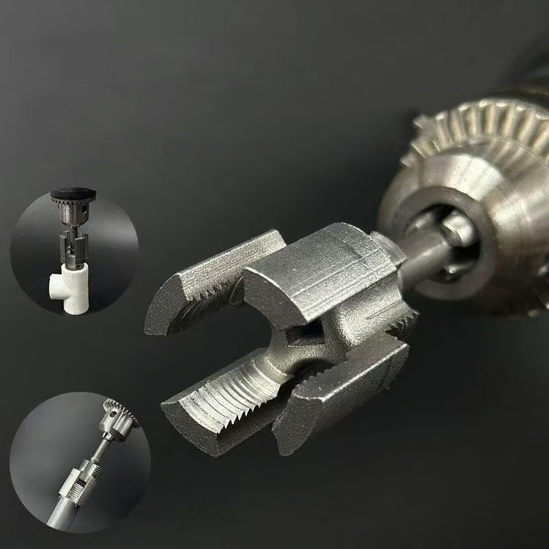 🔧 Double-action internal and external thread cutting tool! 3-minute th ...