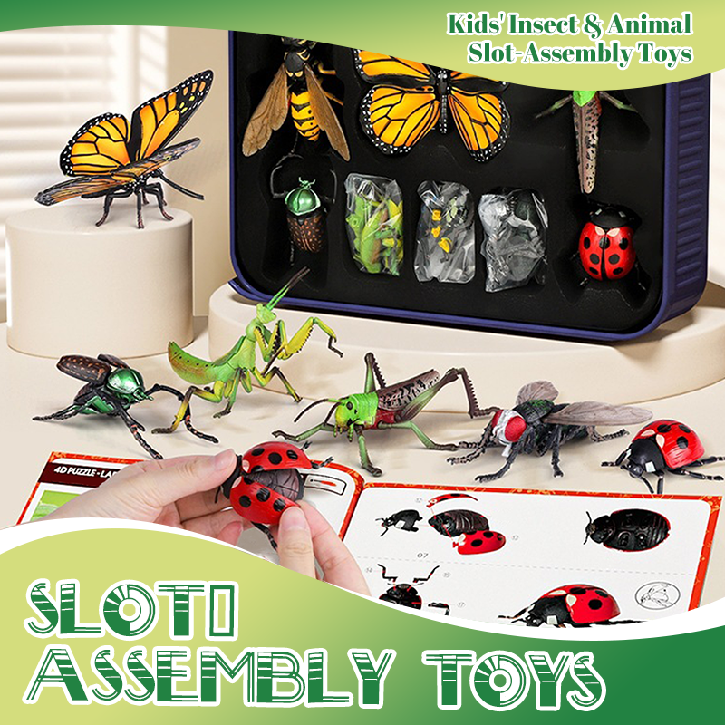 🐞1:1 Scale Insect and Animal Plug-and-Play Models👍Free shipping – relaxrich